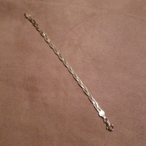 Jewelry | 7 Sterling Silver Bracelet | Poshmark